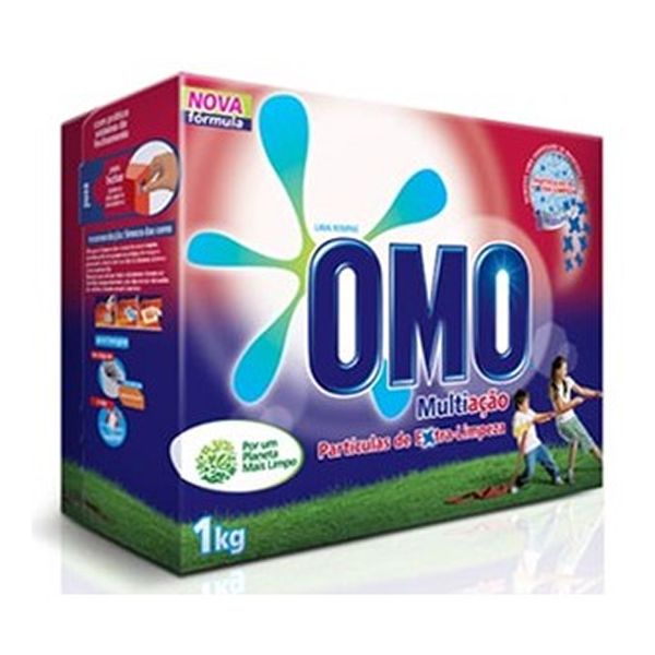 Sabão em Pó Omo 1kg | Bunzl Higiene + Limpeza