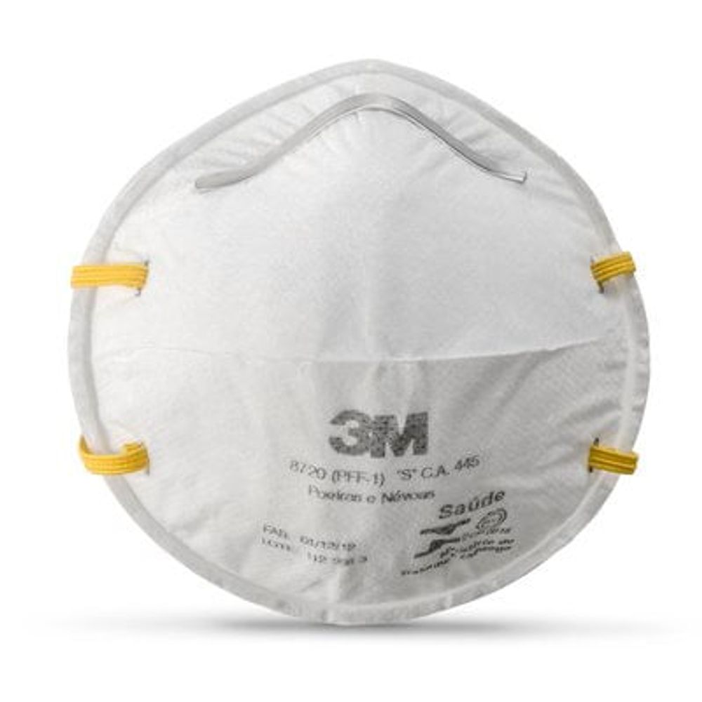 Respirador Descartavel Pff1 Sem Valvula Concha 3m 8720 - Net Suprimentos