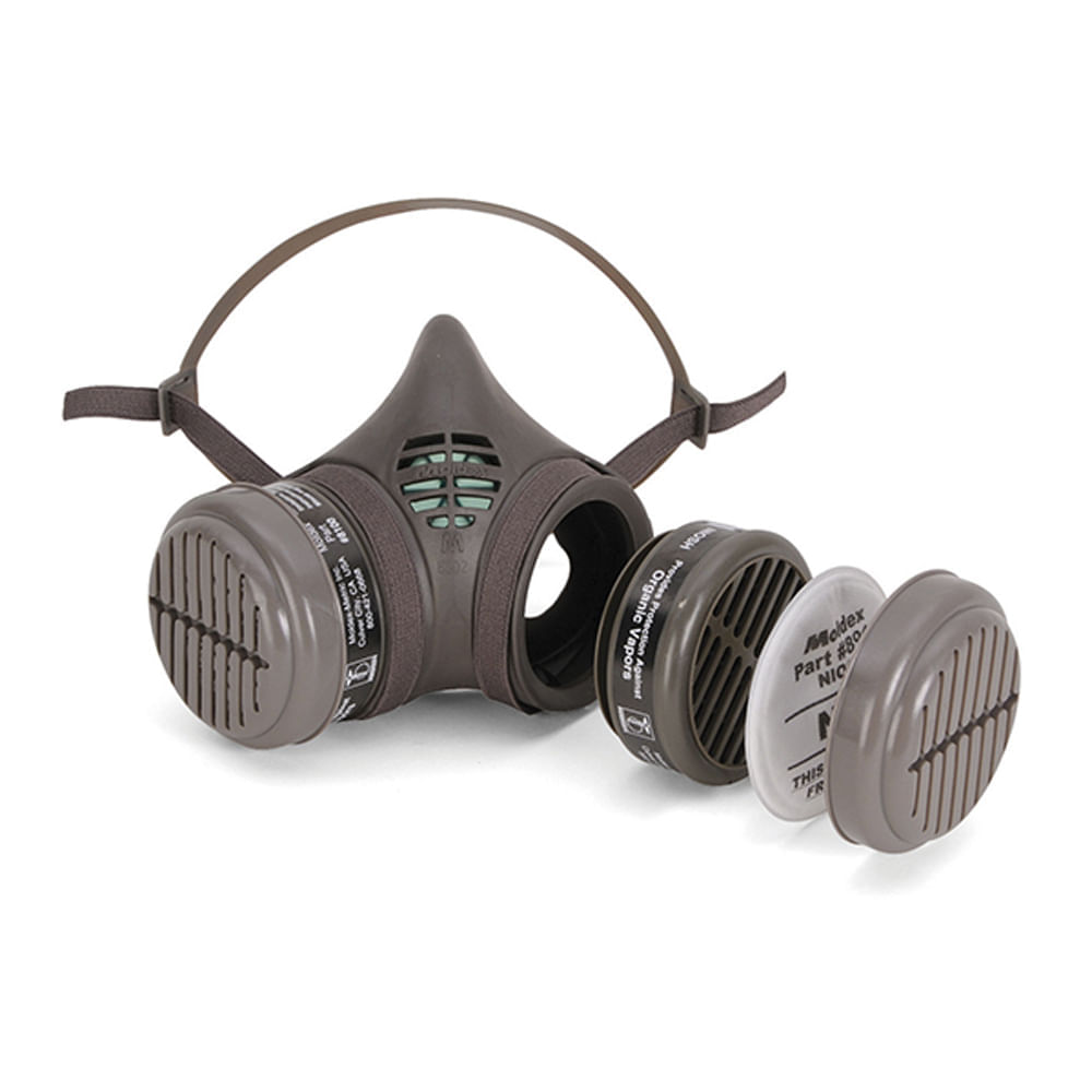 Respirador Semifacial Borracha 2 Cartuchos Vo P2 8002 Moldex - Net ...