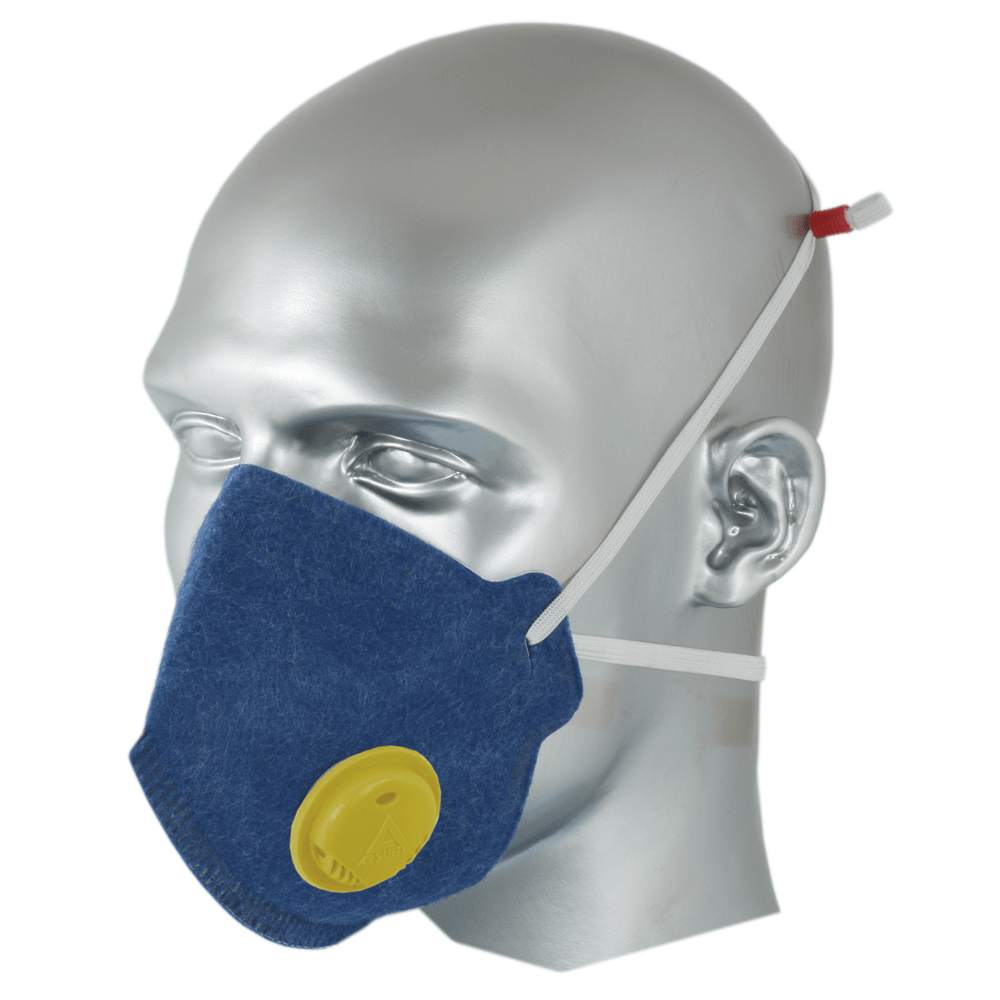 Respirador Descartavel Pff2 Com Valvula Dobravel Airsafety Mask - Net ...