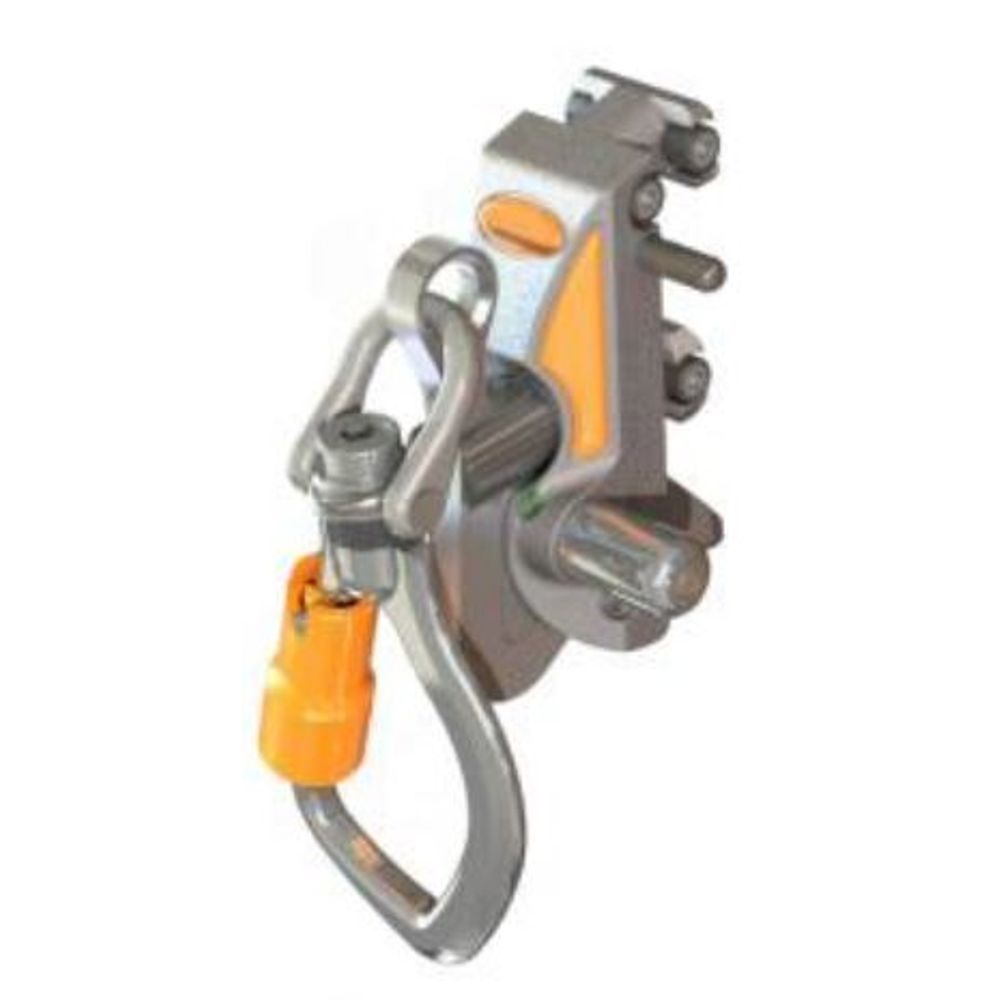 Trava Quedas Deslizante Trilho Conector Aluminio Honeywell Glideloc ...