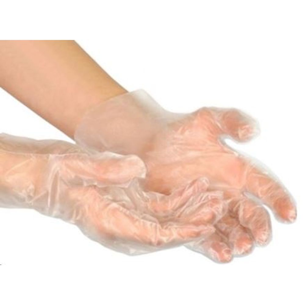 Luva Descartavel Polietileno Descarpack - Net Suprimentos