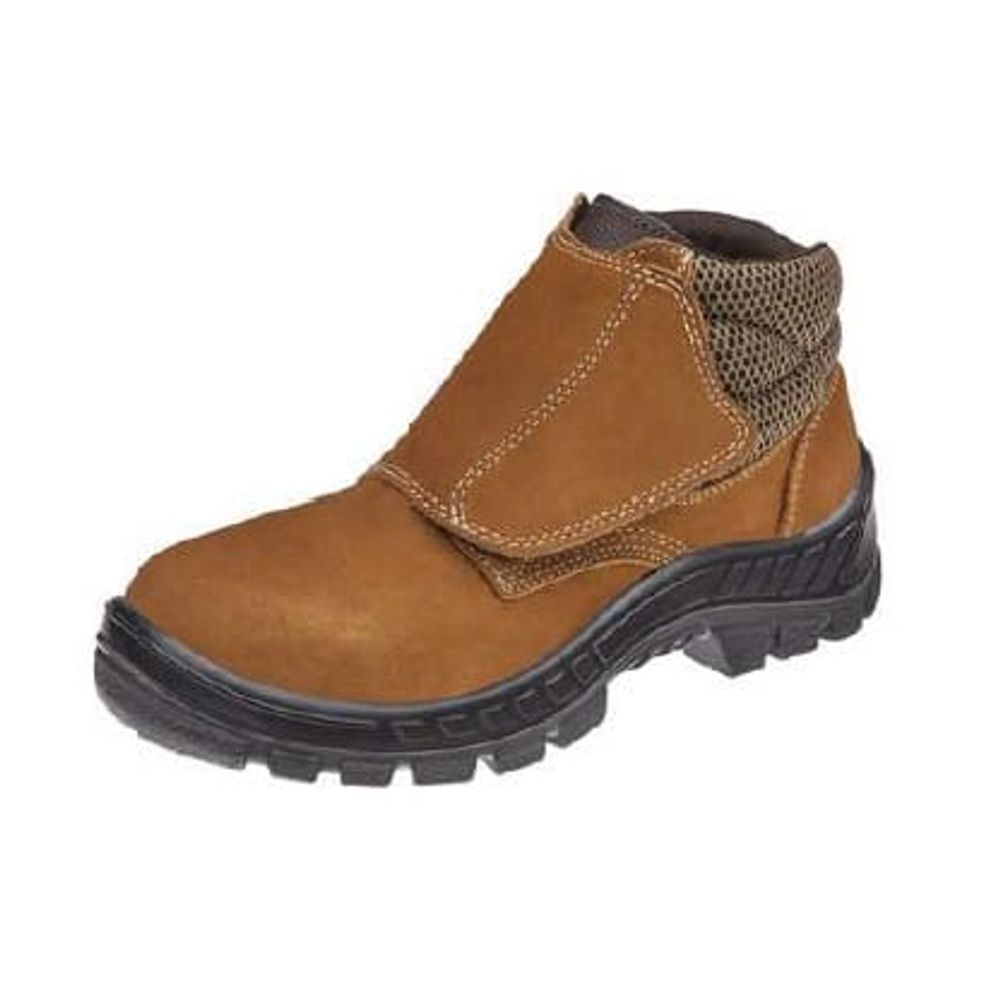 Botina Velcro Sem Bico Bid Nobuck Marluvas Marrom Cafe 47// - Net ...
