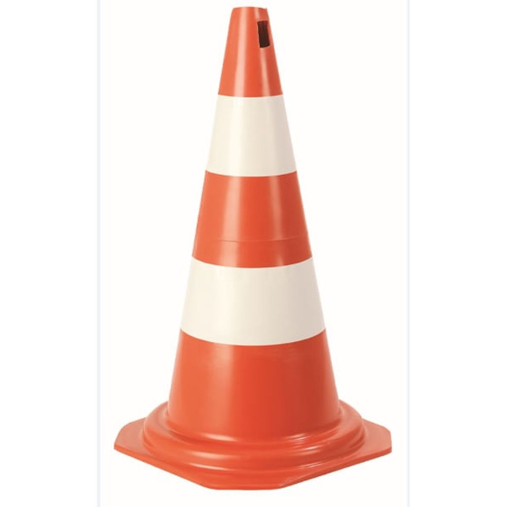 Cone 50cm Rigido Plastcor //lar/br - Net Suprimentos