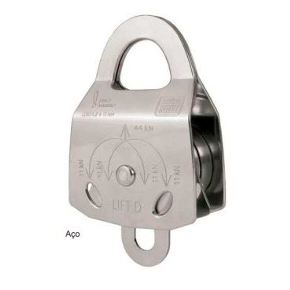 Polia Dupla Aco Inox Corda 13mm 44kn Ultrasafe Lift d Usp400870100 ...