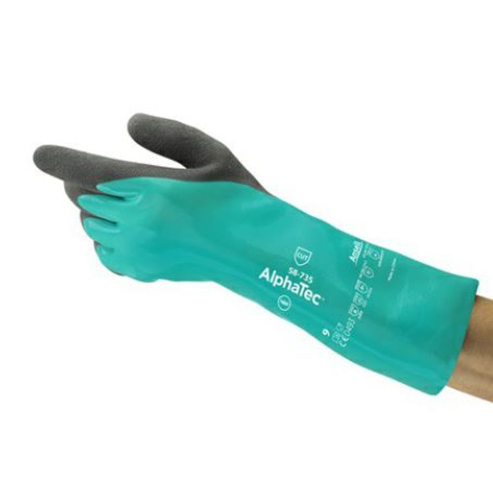 Luva Corte Banho Nit Fibra Vidro En388 4432c Ansell Alphatec 58-735 10 ...